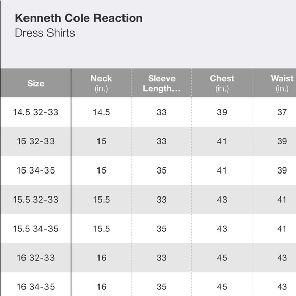 Kenneth Cole Reaction | Shirts | Kenneth Cole Reaction Slim Fit Dress ...